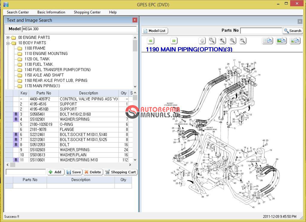 Doosan Forklift Parts List - Catalog Library