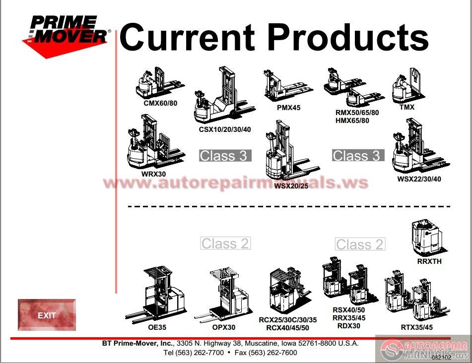 BT Prime-Mover Class 3 CD