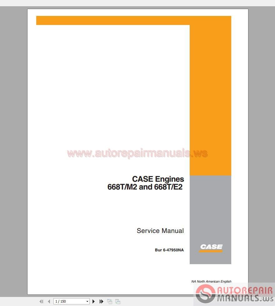 Case Engine Service Manual