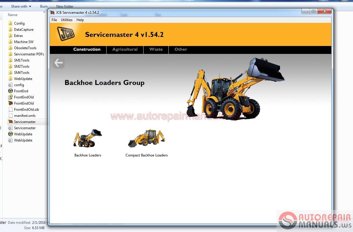 JCB ServiceMaster 4 v1.54.2 [2017] How To Install Setting Guide