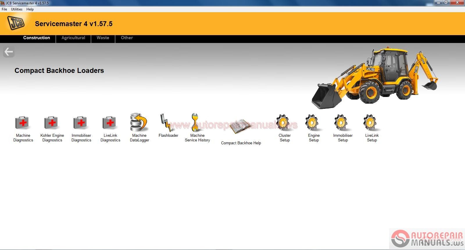 JCB ServiceMaster 4 v1.57.5 [04.2017] How To Install Setting Guide