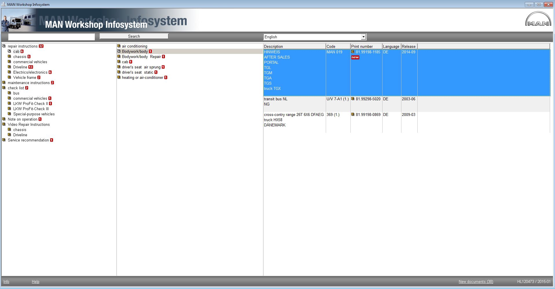 MAN Workshop Infosystem (MAN WIS) 01.2015