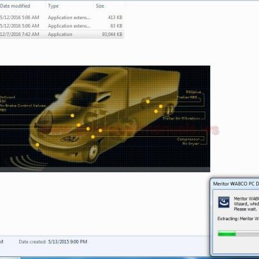 Meritor WABCO TOOLBOX 12.2 English [2016] How To Install Setting Guide