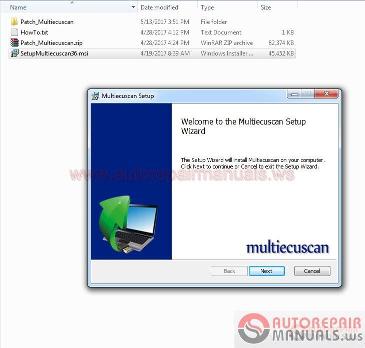 Multiecuscan 3.6 [04.2017] How To Install Setting Guide