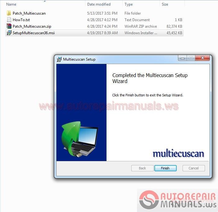 Multiecuscan 3.6 [04.2017] How To Install Setting Guide