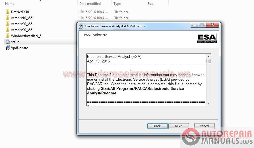 Paccar Electronic Service Analyst (ESA) v4.4.8.259 [2016] How To ...