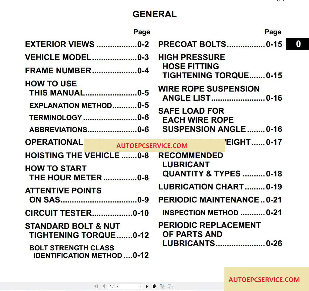 Toyota Industrial Equipment 8-Series Repair Manual