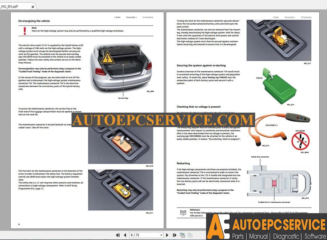 Audi Self-Study Programme 600+ Training Course