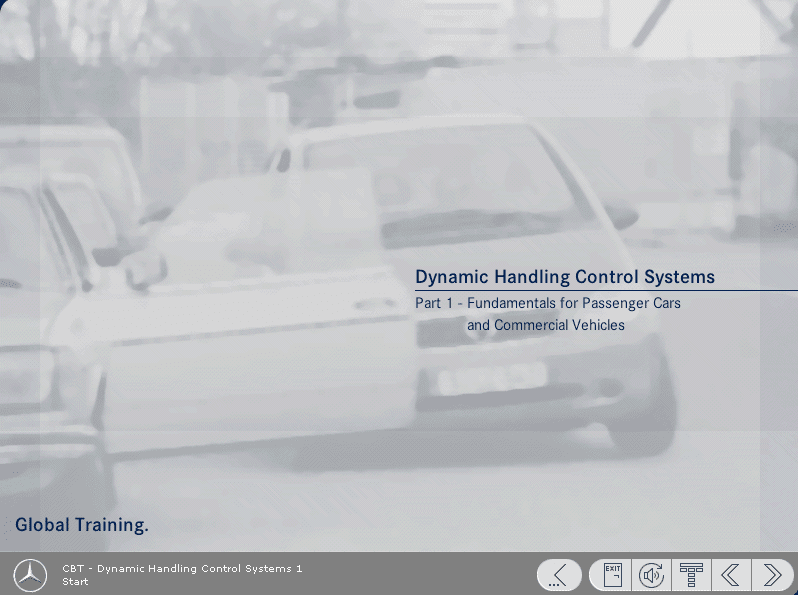 [Mercedes Benz Training] Dynamic Handling Control System (CD1)