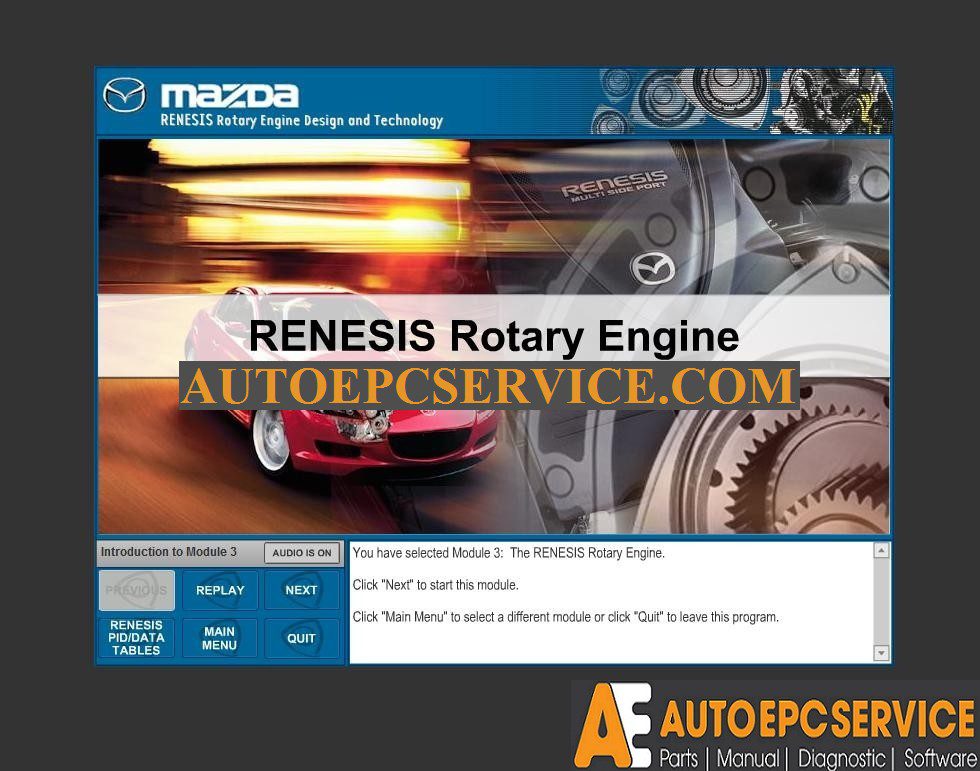 Mazda Technical Serive Training Program