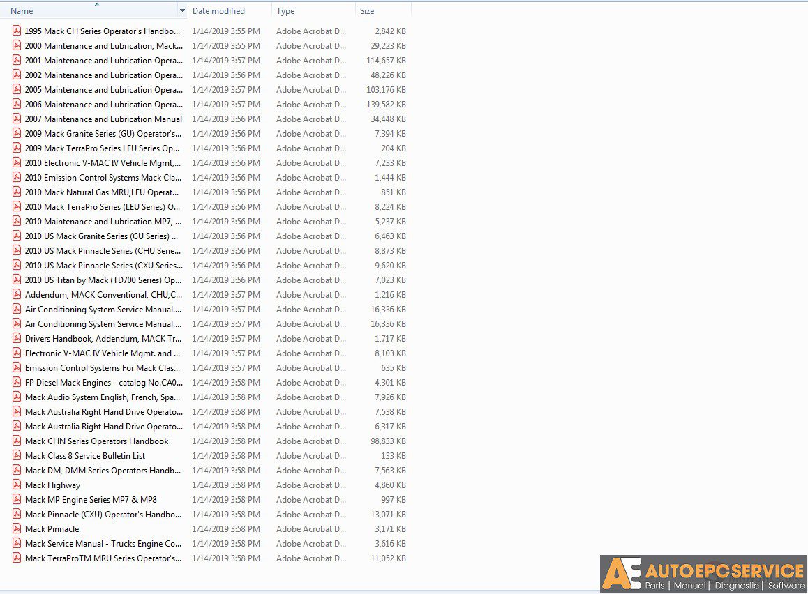 Mack Service Manual Pdf