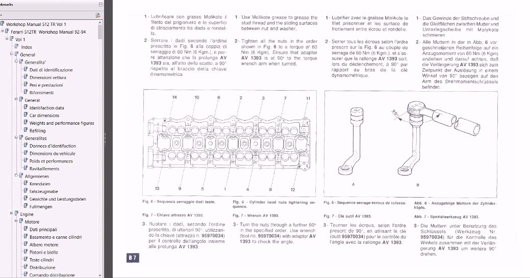 Ferrari Full Set Manual & Parts Catalog [1967-2017]