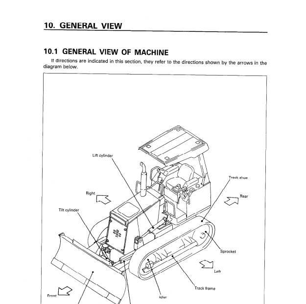 Komatsu Bulldozer D31 E,P,PL,PLL-20 Operator & Maintenance Manual_EN ...