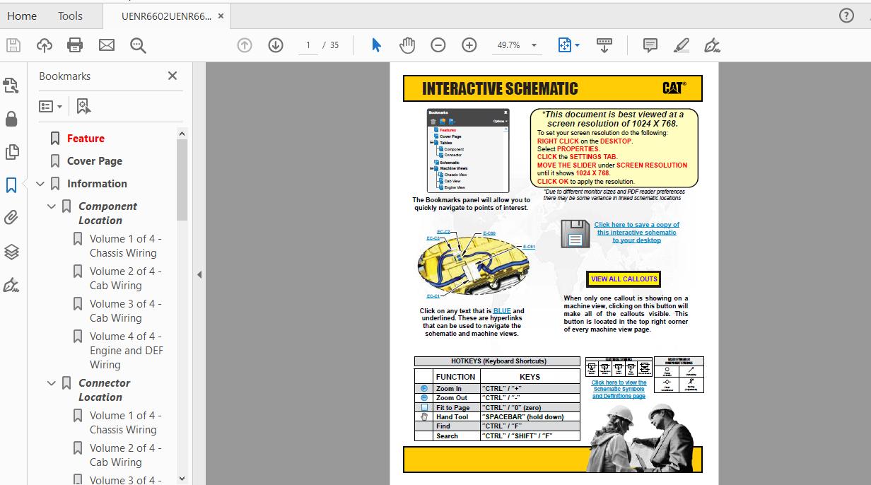 CAT 568 BRB241-UP Forestry Machine_Log Loader Hydraulic_Electrical System