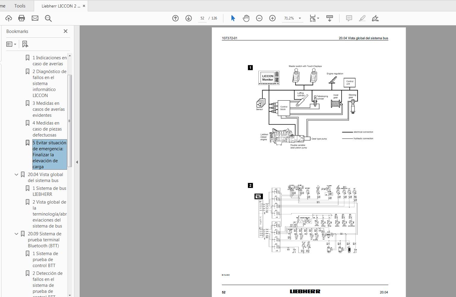 Liebherr LICCON 2 Diagnostics Operating Instructions_DE 99904-05-10