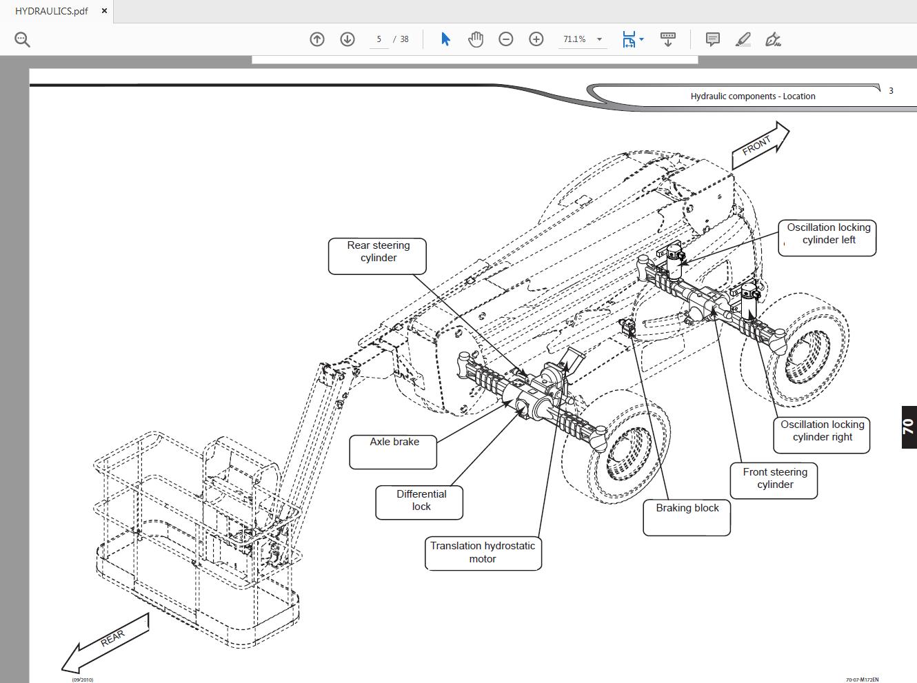 Manitou Access Platform 160 ATJ Plus Repair Manual_547405EN (04.2011)