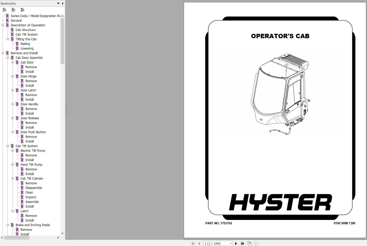 Hyster Forklift Class 5 Internal Combustion Engine Trucks H008 ...