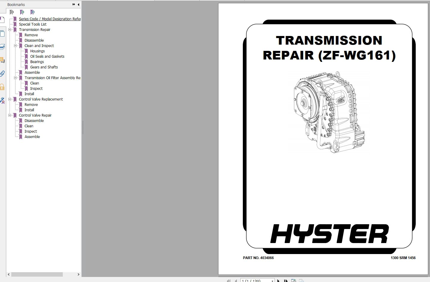 Hyster Forklift Class 5 Internal Combustion Engine Trucks K019 (H300HD2 ...