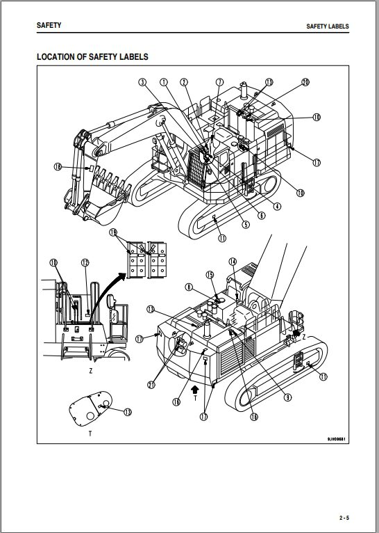 Komatsu Hydraulic Excavator PC1250-7 PC1250LC-7_20001 and up Operation & Maintenance Manual_EN ...