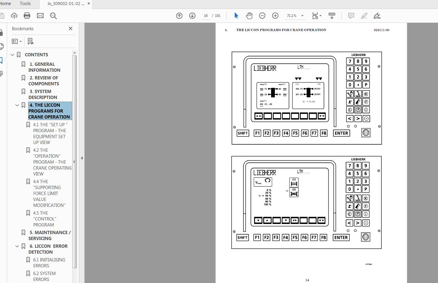 20Liebherr LTM 1040-1 Operating Instructions