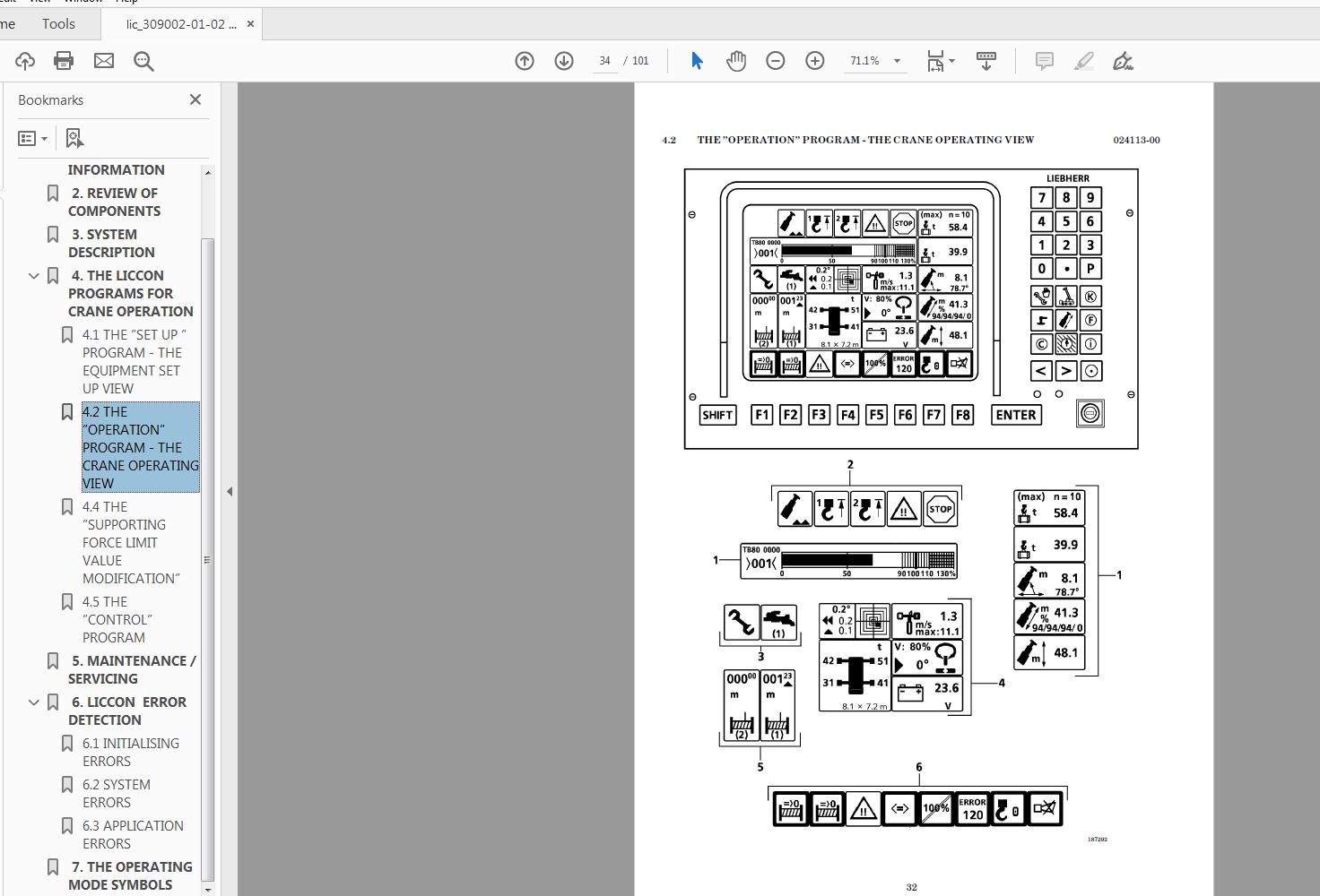 20Liebherr LTM 1040-1 Operating Instructions