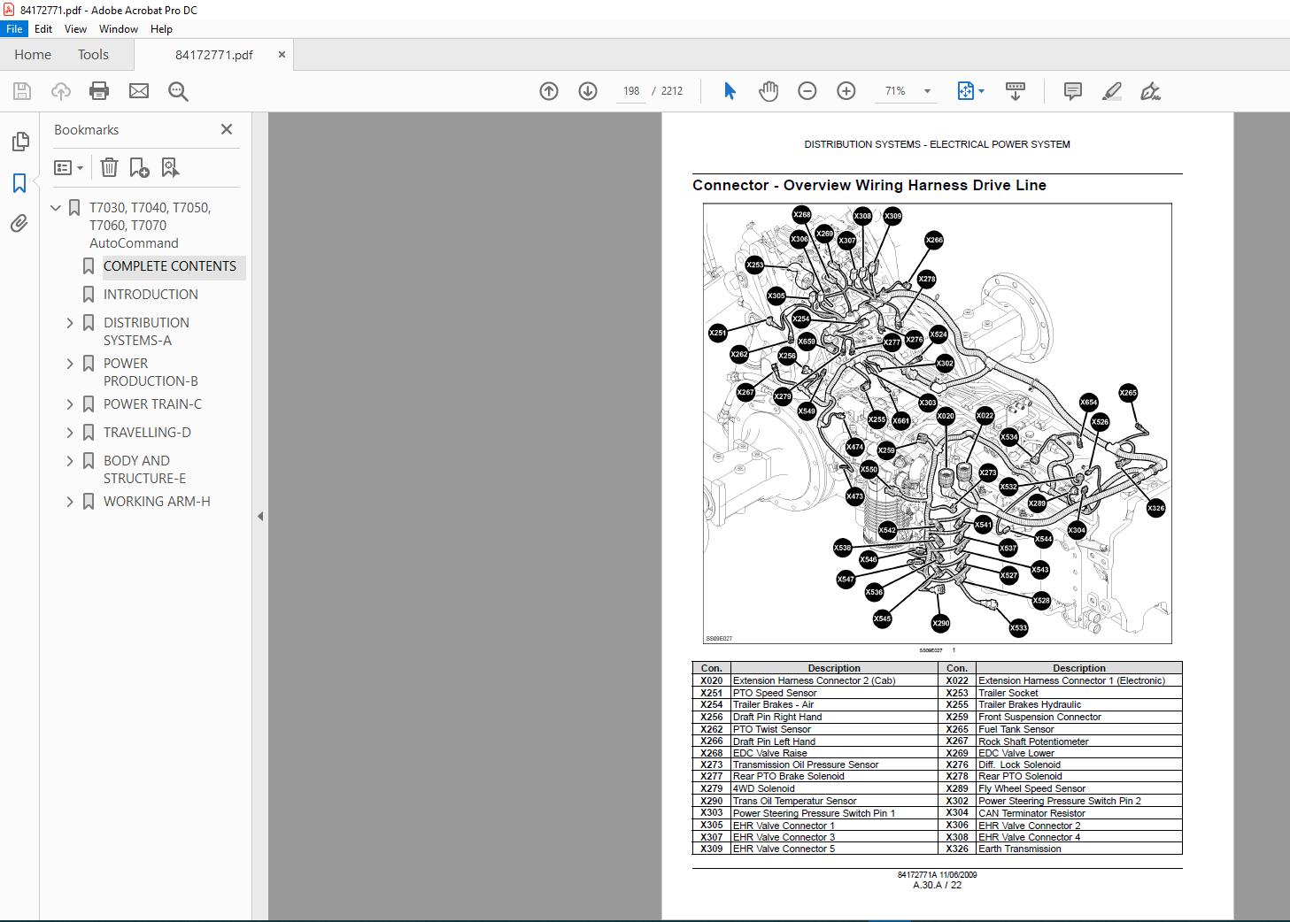 New Holland T7030,T7040,T7050,T7060,T7070 Auto Command CVT Tractor ...