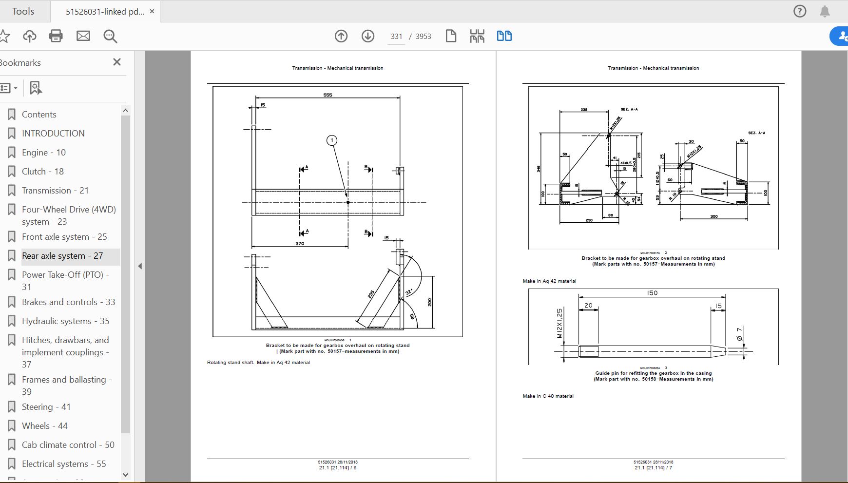 Case IH Tractor Quantum 80F, 90F, 100F, 110F, 80CL, 90CL, 100CL, 110CL ...