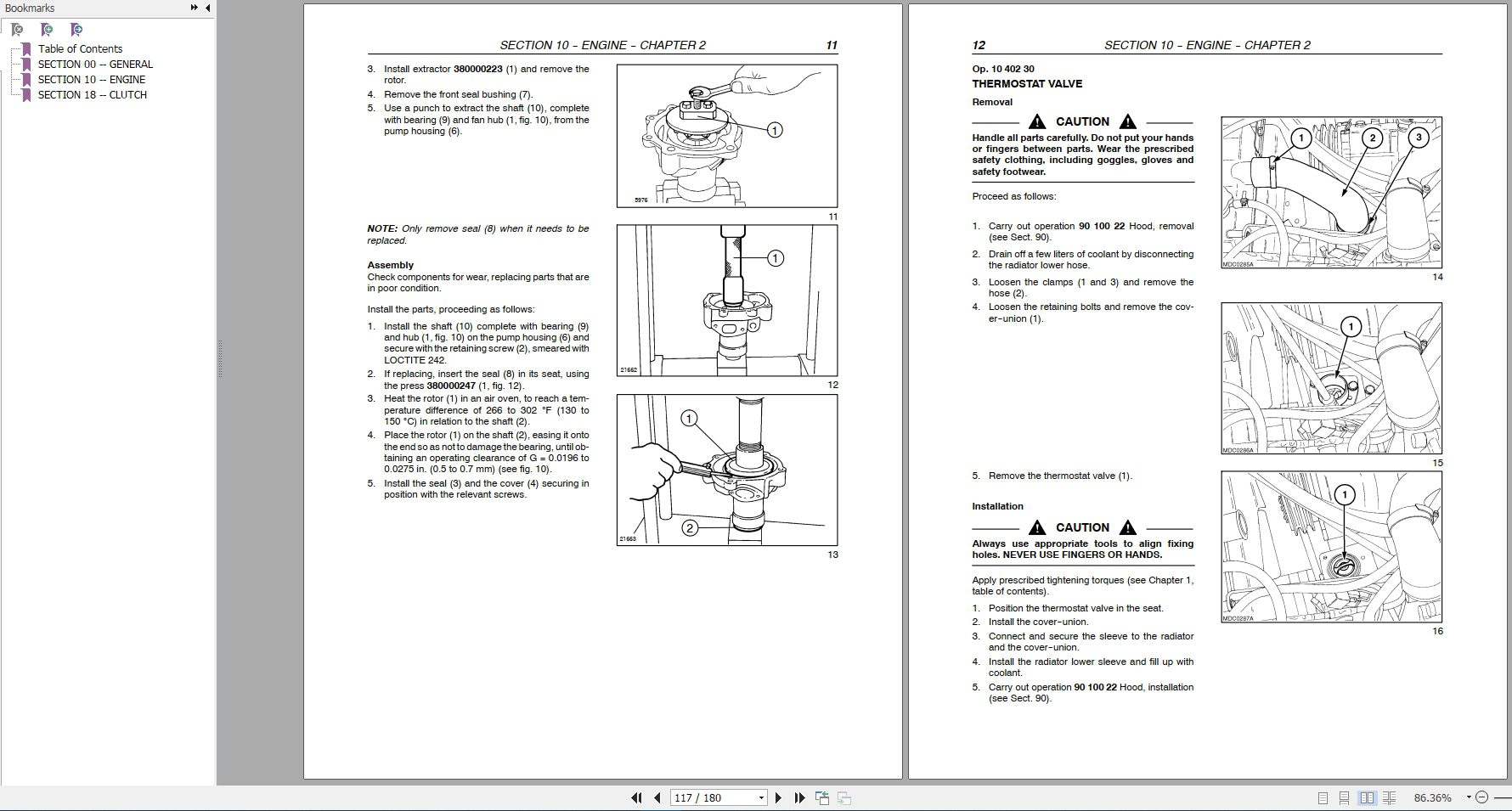 New Holland Tractor TN60VA, TN75VA,TN95VA Service Manual