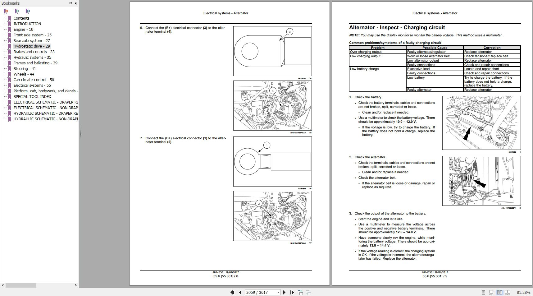 New Holland Self-Propelled Windrower Speedrower 200, Speedrower 240 ...