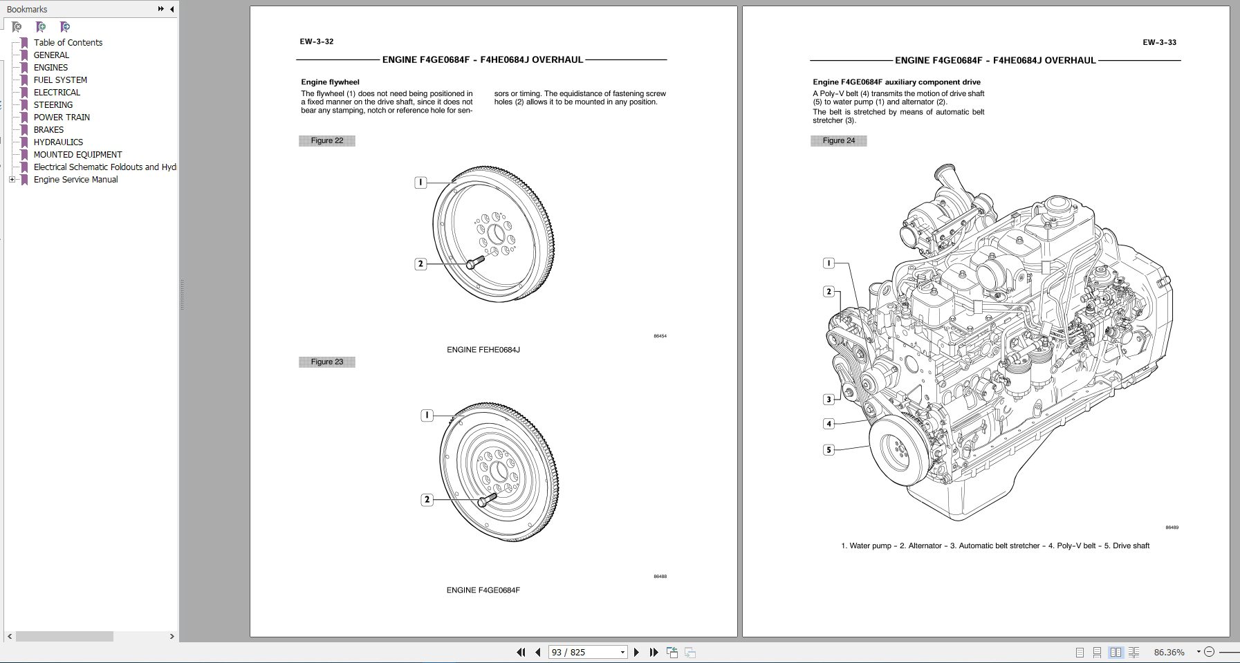 New Holland LW170_B Wheel Loader Service Manual_6-49712NAR0