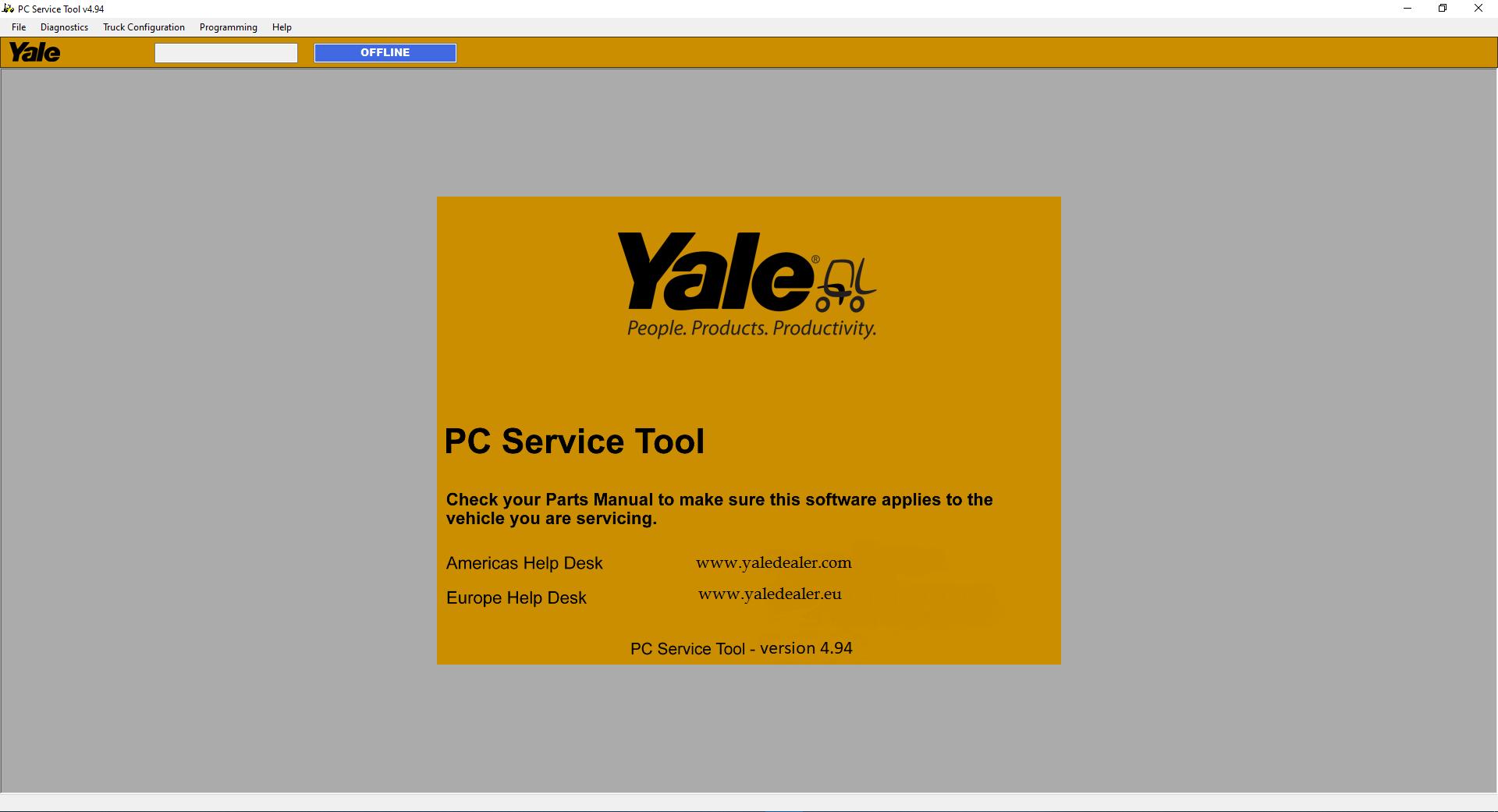 Yale PC Service Tool v4.94 [2020] Unlocked How To Install Setting Guide