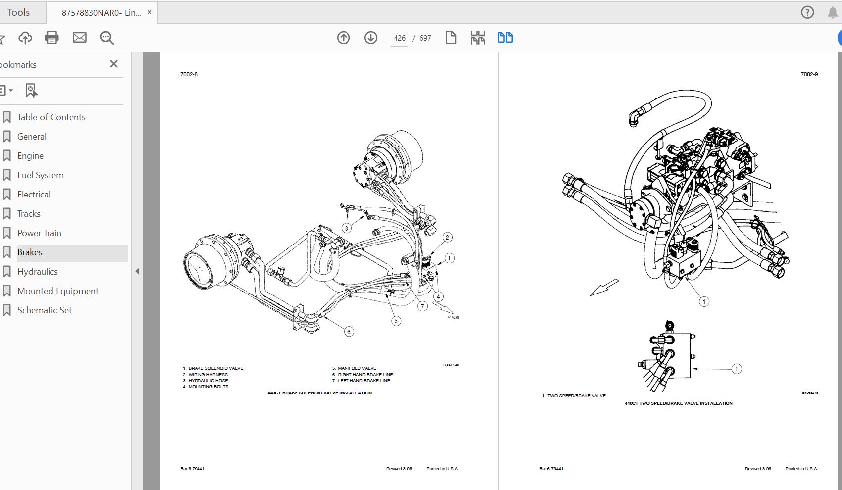 Case IH Tractor 430 skid steer 440 Skid Steer,440CT Compact Track ...