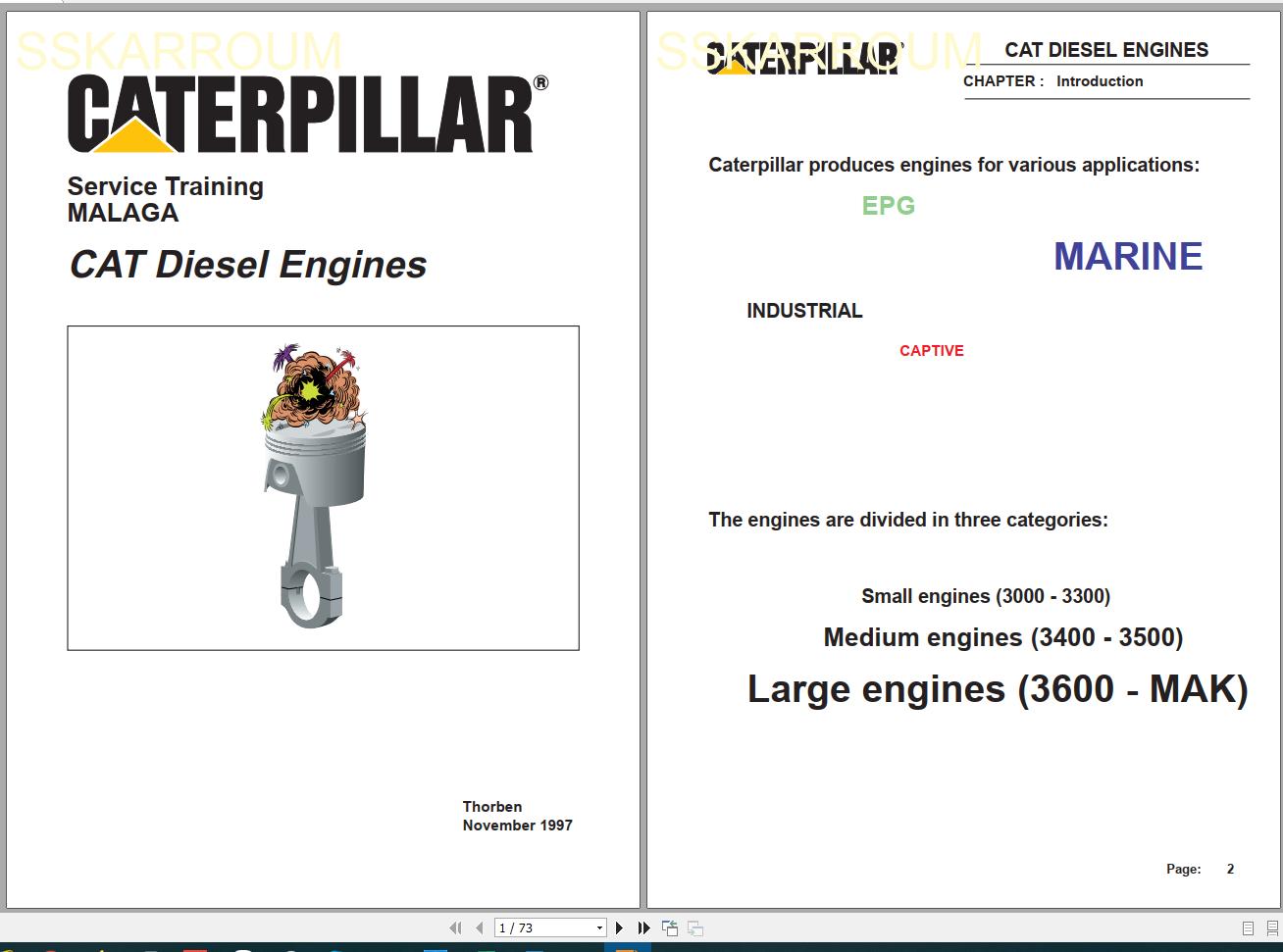 CAT CD PDF Technical Manual