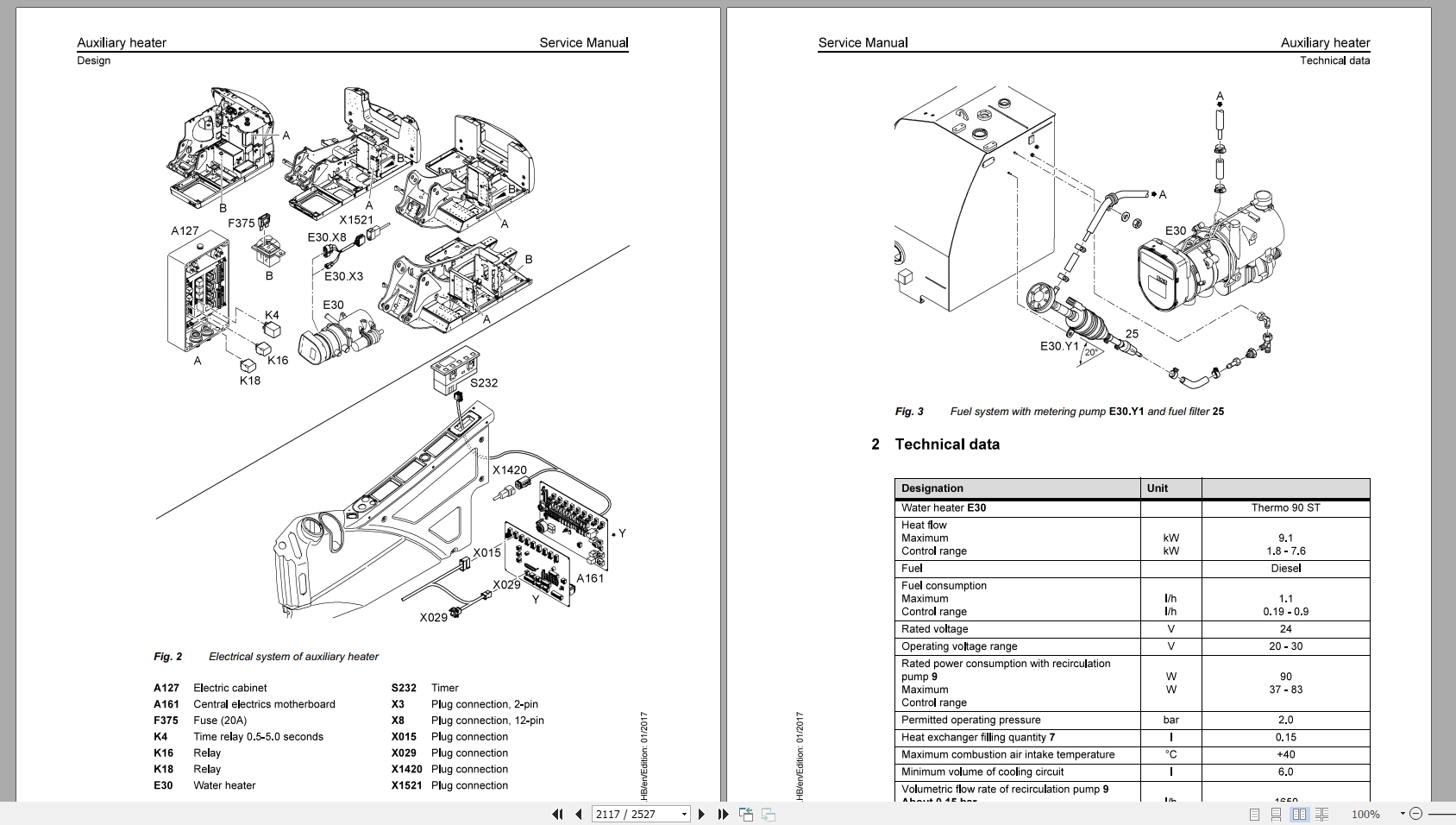 Libherr Hydraulic Excavator LH40-LH50 M,C Service Manual_LH50_1221