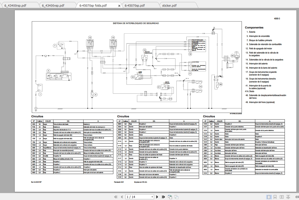 Case Skid Steer Loader 40XT Service Manual_ES