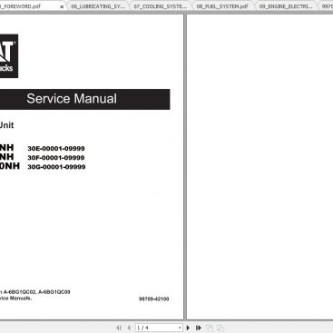 Caterpillar Lift Truck DP100N2 Service Manuals