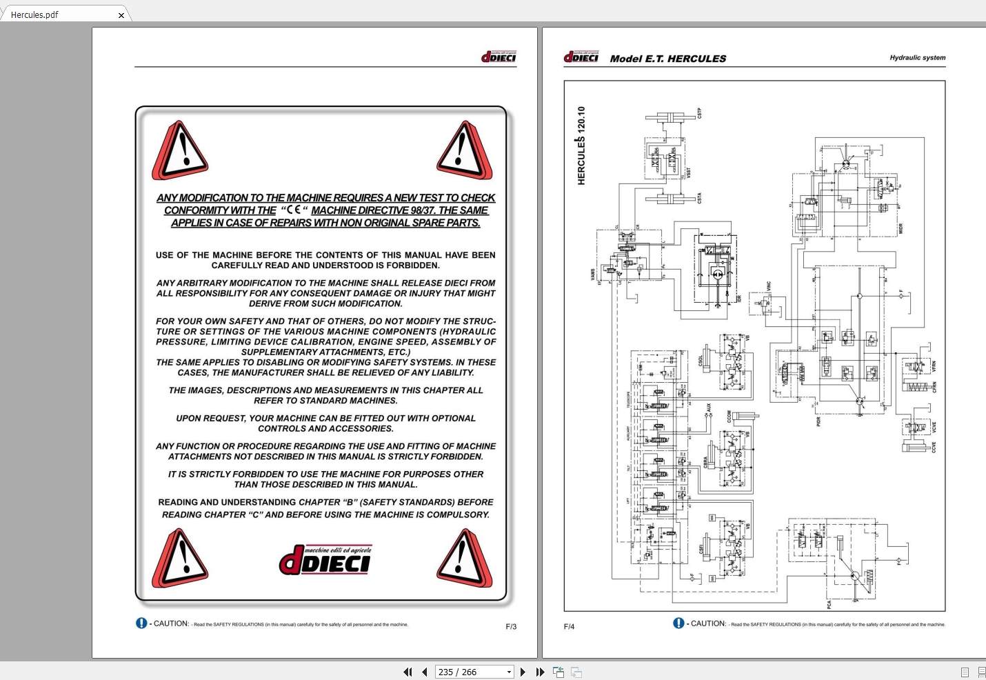 DIECI Hercules Operation & Maintenance Manual_AXH1139