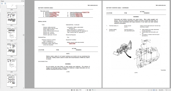 John Deere Backhoe Loader JD410 Maintenance & Technical Manual_EN
