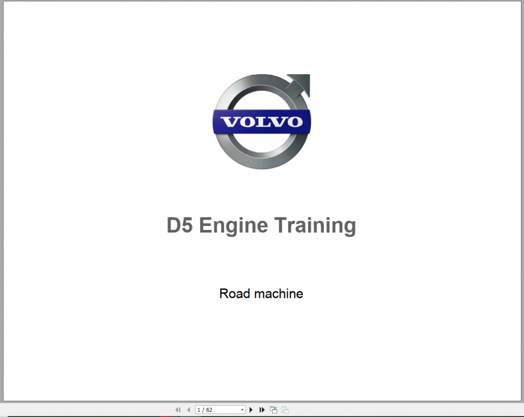 Volvo Engine D5 Training Manual_EN Archives - Auto Repair Software-Auto ...