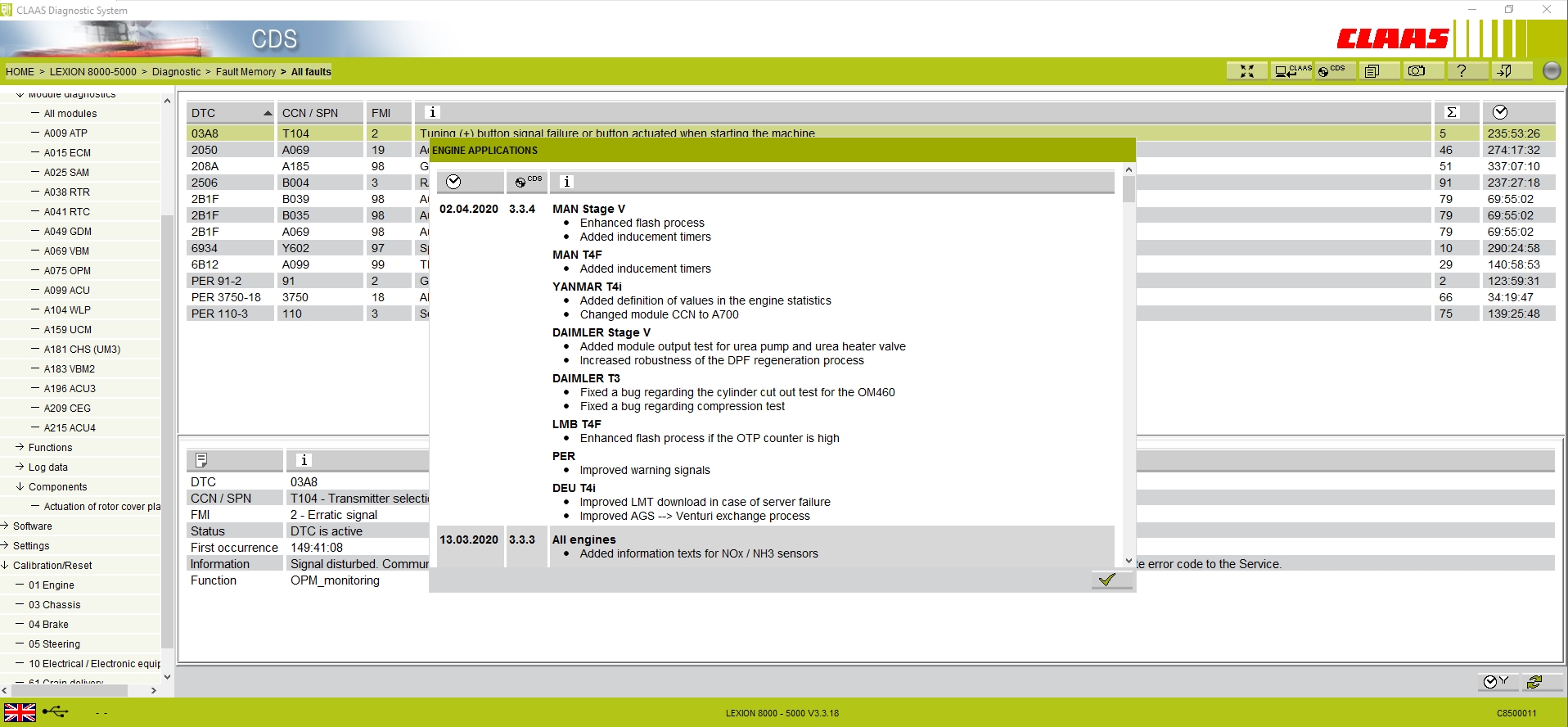 CLAAS CDS 7.5 04.2020 Diagnostic Tool Program DVD How To Install