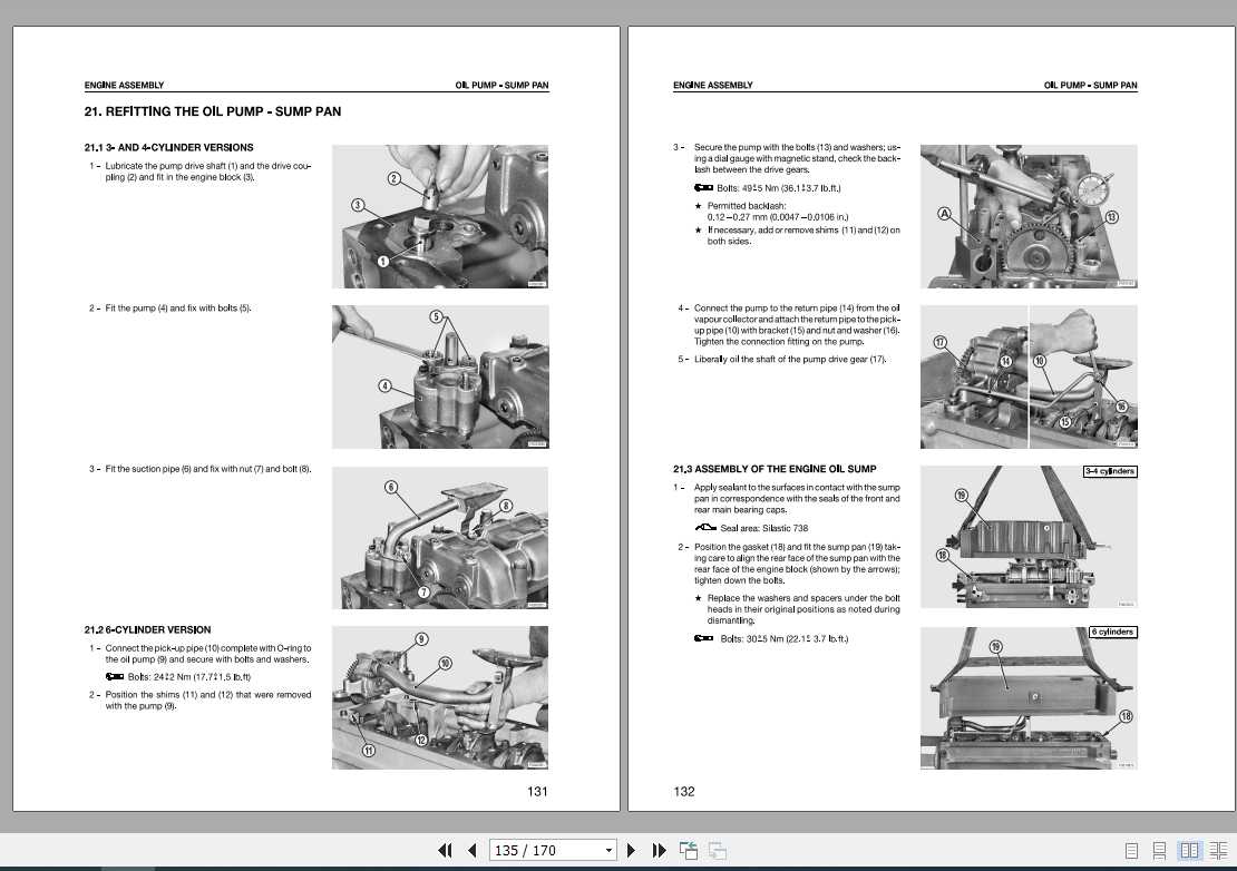 AGCO NA North America 1000 Series Engine 3-4-6 Cylinder Workshop Manual