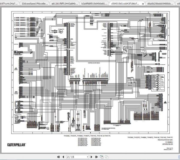 CAT Telehandler TH406C Operation, Parts and Maintenance Manual