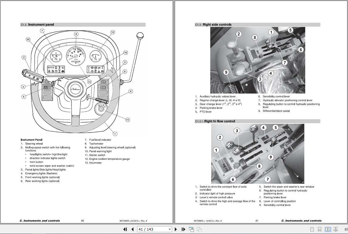 Challenger SA Tractor WT 540B 560B 590B 595B 599B Operators Manual