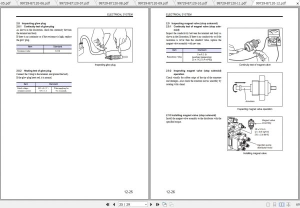 Caterpillar Lift Truck P5000 Service Manuals