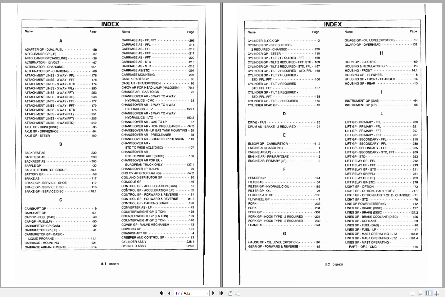 Doosan Forklift G20-25-30[S-2] 12-00346 Parts Book_EN