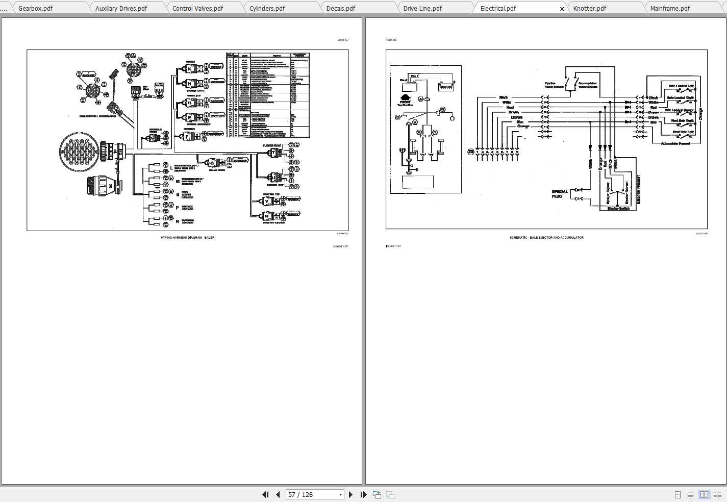 Hesston Hay Equipment 4755 Rectangular Baler Service Manual_00724326