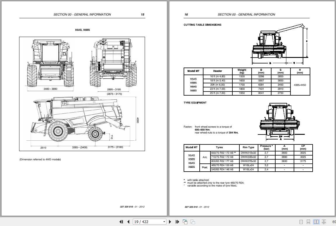 Laverda EU Harvesting M300 MCS-M310 MCS Combines Workshop Service Manual