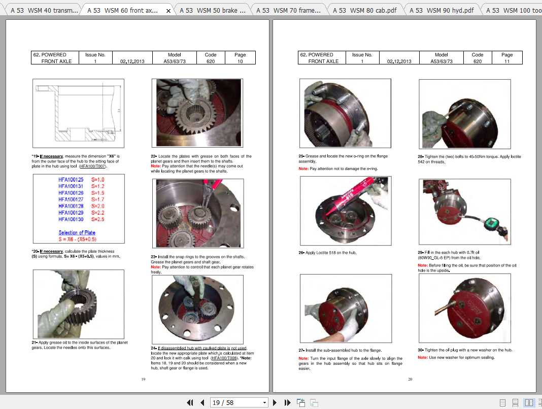 Valtra SA Tractor Series A A53-A63-A73 Workshop Service Manual