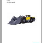 Atlas Copco Wheel Loader Scooptram ST1030 Spare Parts Catalogue