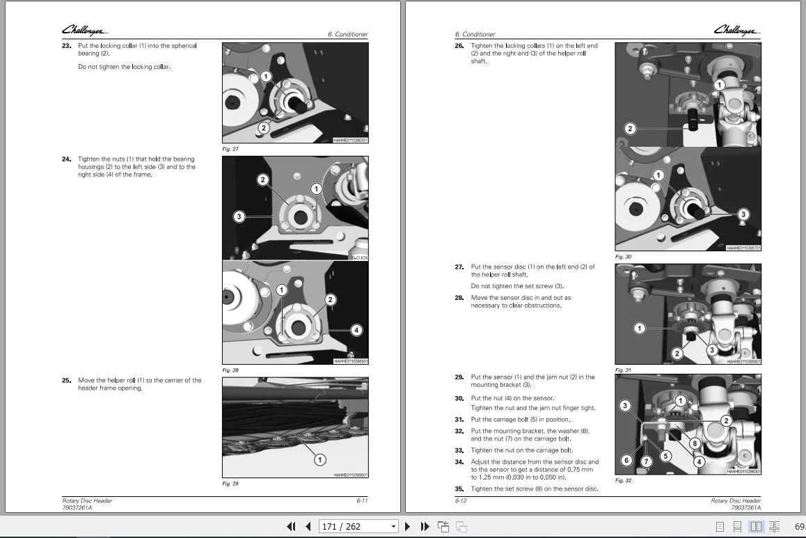 Challenger NA 9283 9286 Rotary Disc Header Service Manual_79037261A